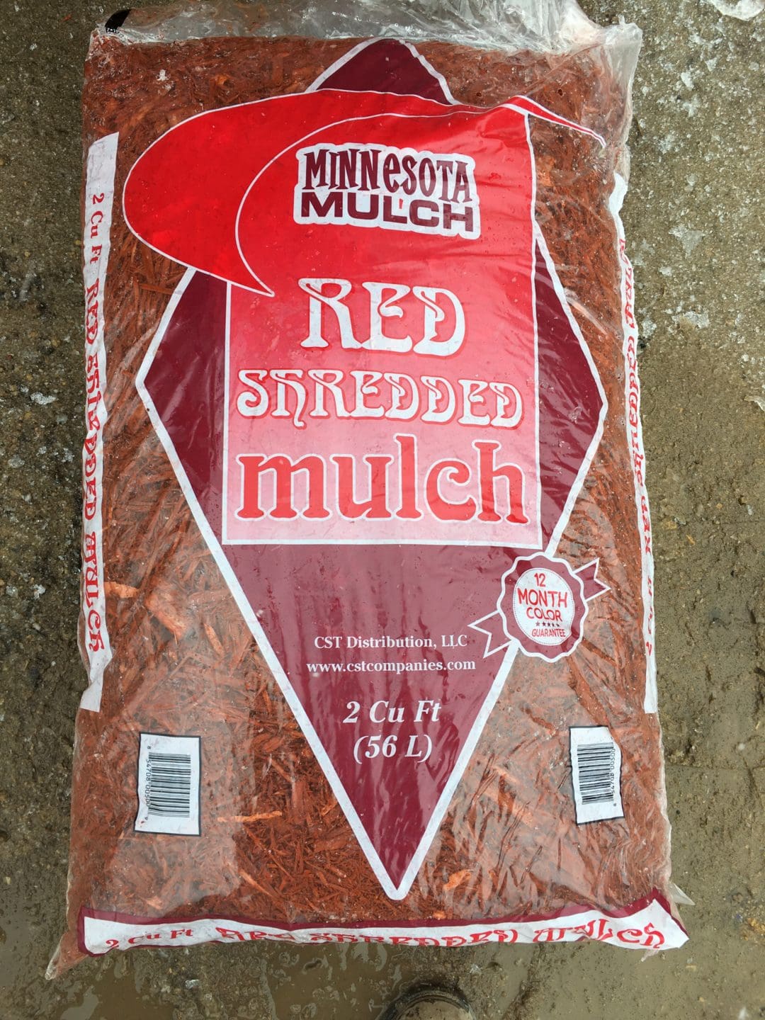Red Shredded Mulch - Pahl's Market - Apple Valley, MN