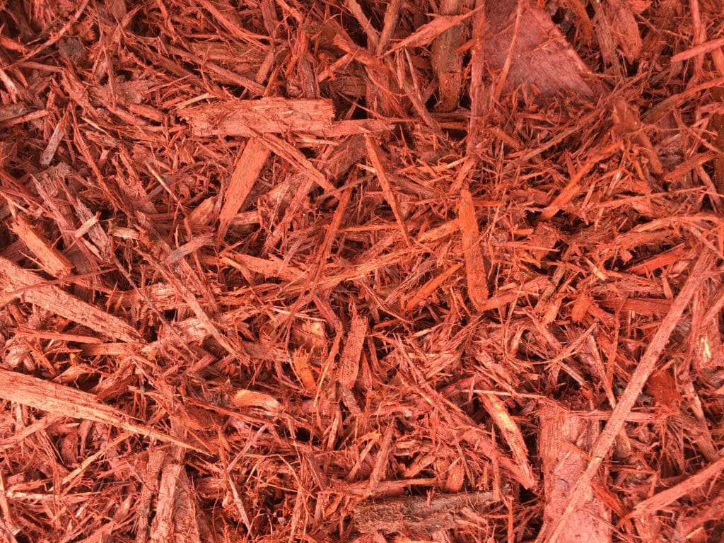 Red Shredded Mulch - Pahl's Market - Apple Valley, MN